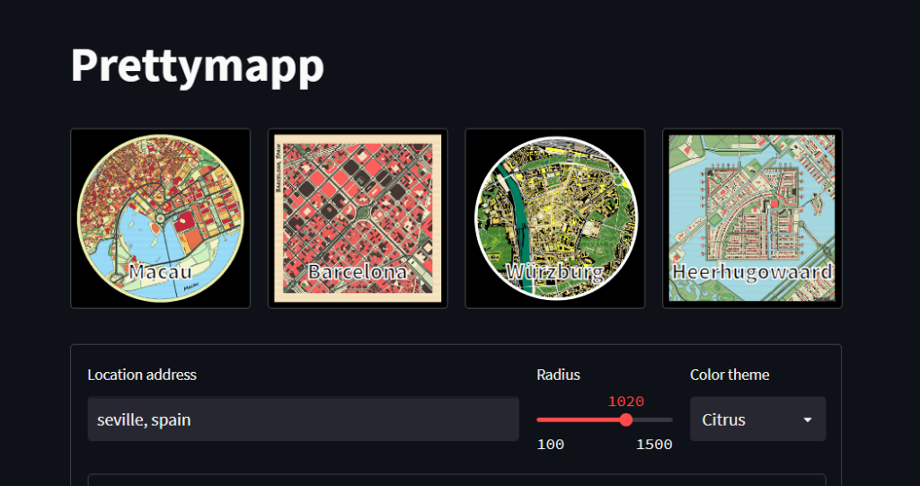 Pretty Maps – Blog